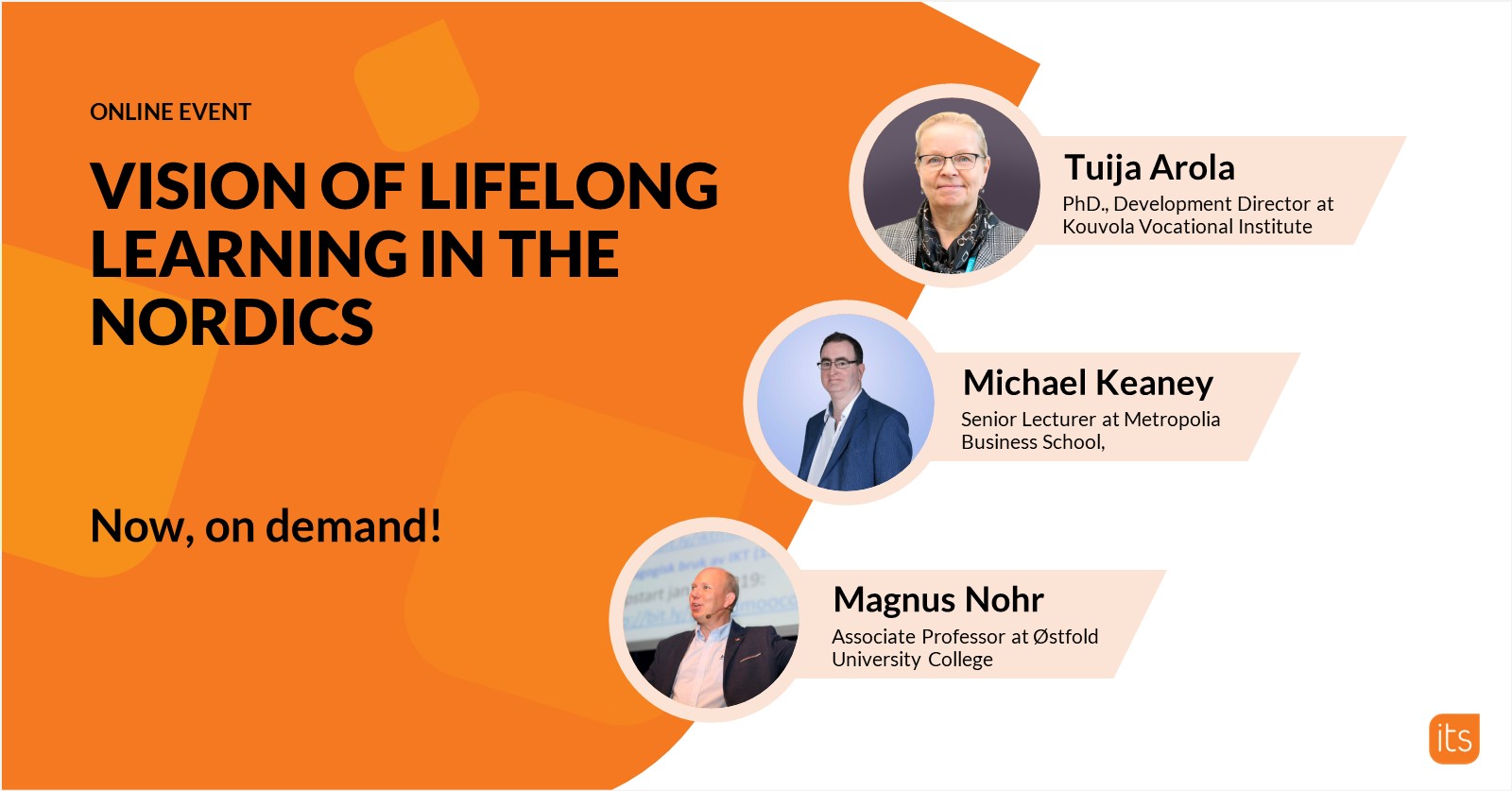 Webinar on Demand - Vision of Lifelong Learning in the Nordics - how can technology enable this ...